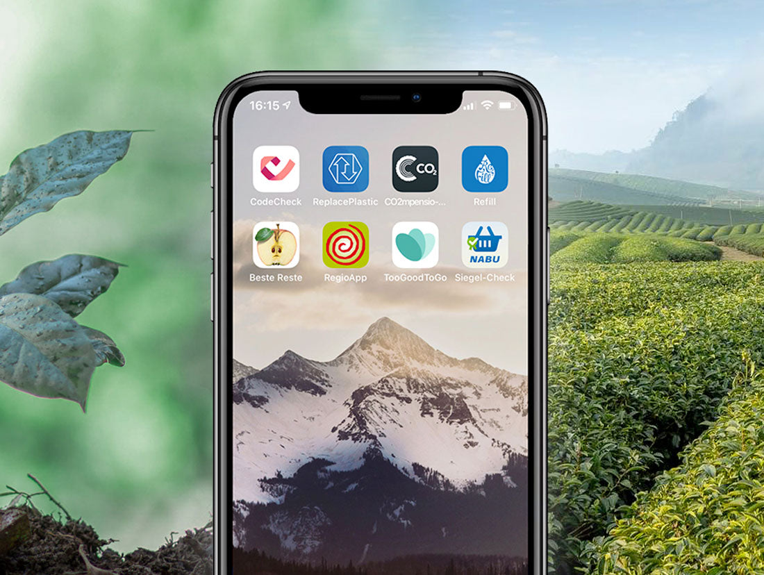 Top 5 apps for more sustainability in everyday life